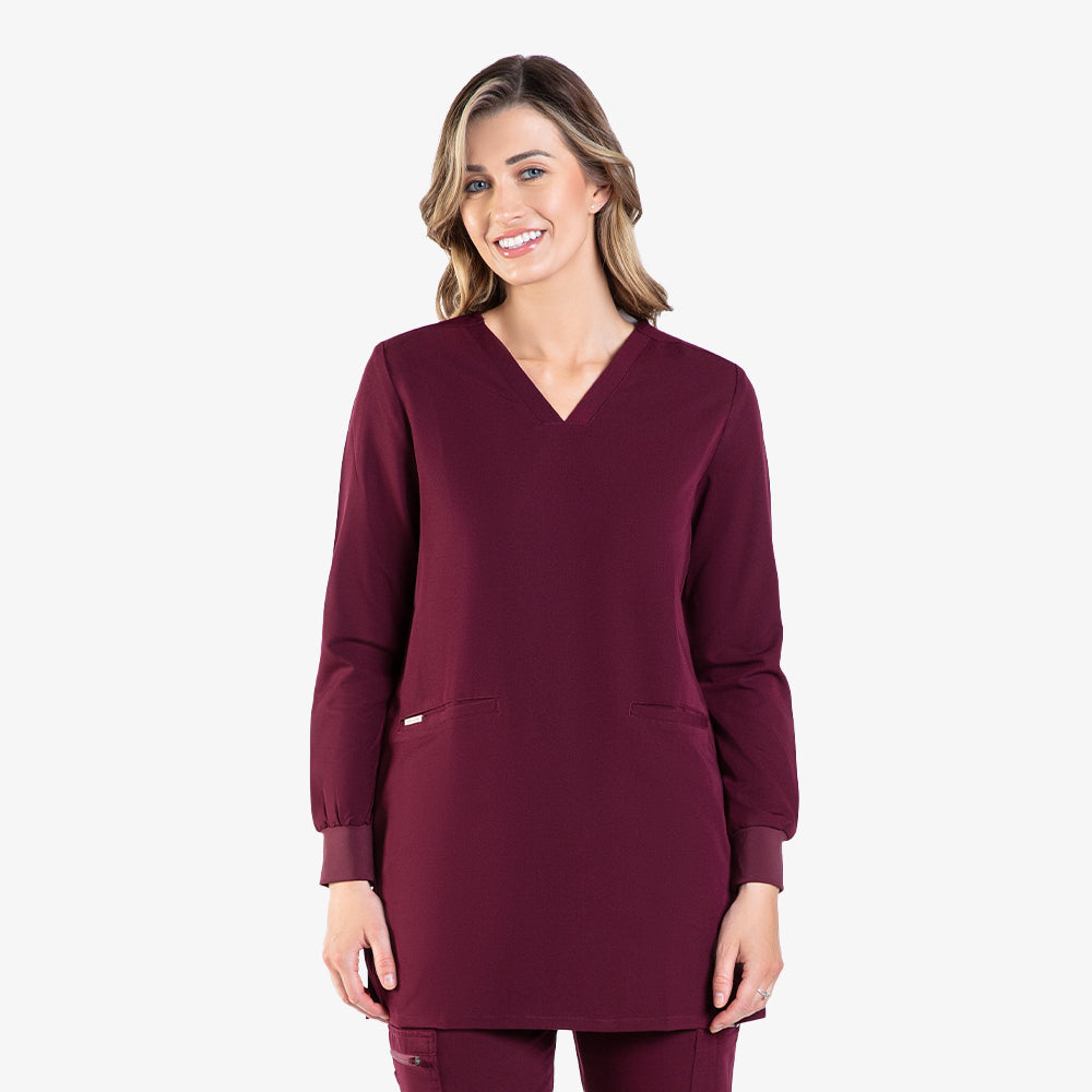 Modest Scrubs Tops - Long Sleeve and Comfortable - Skrubz